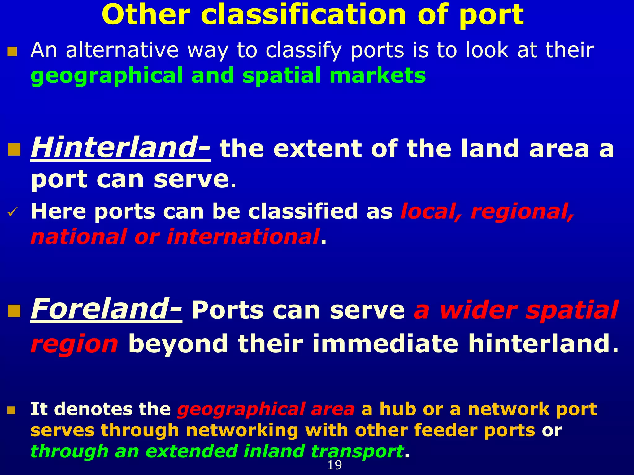 Port and Terminal Operations Management PPT | PPT