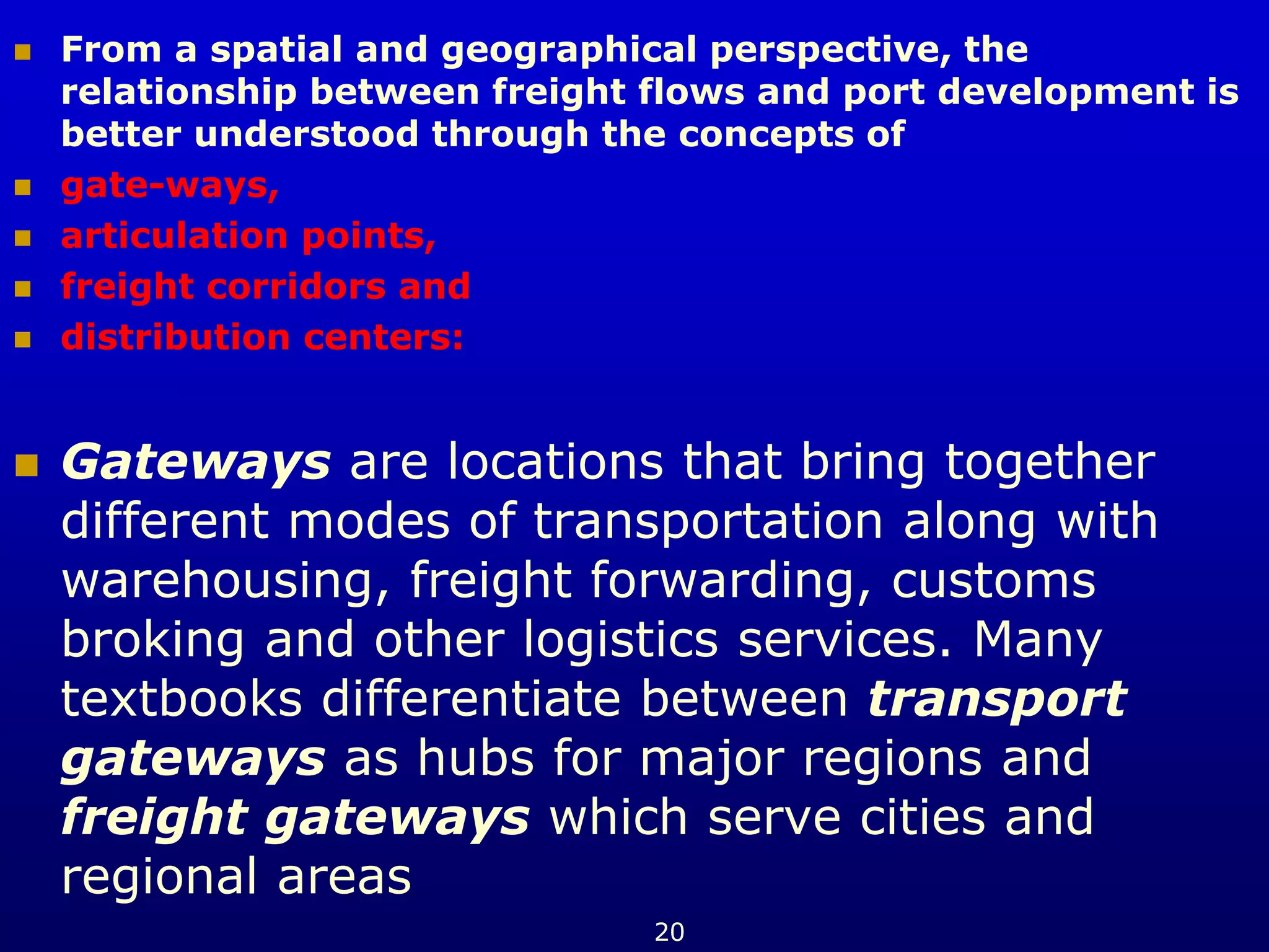 Port and Terminal Operations Management PPT | PPT