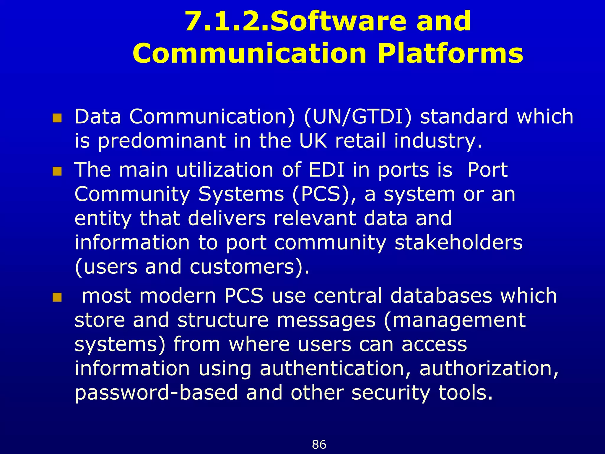 Port and Terminal Operations Management PPT | PPT