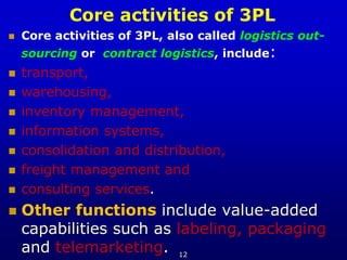 Port and Terminal Operations Management PPT | PPT