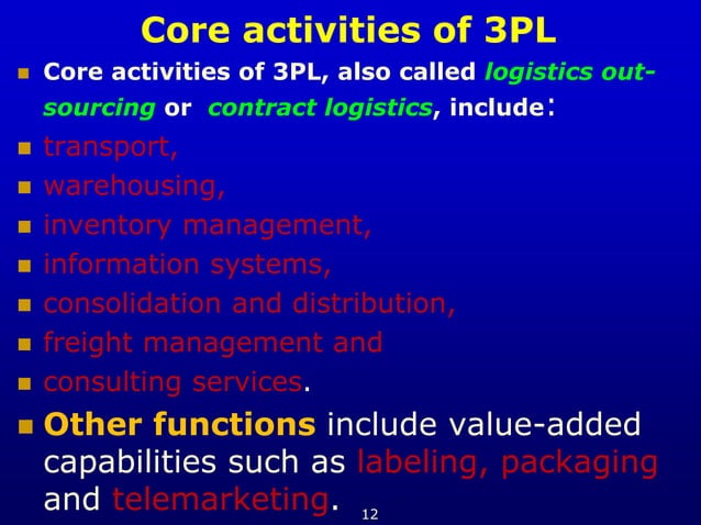 Port and Terminal Operations Management PPT | PPT | Cruises | Travel Type