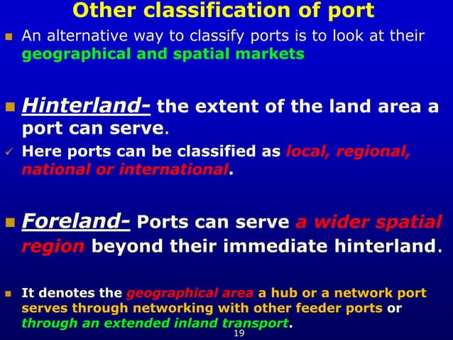 Port and Terminal Operations Management PPT | PPT | Cruises | Travel Type