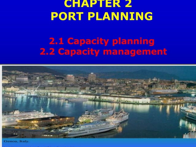 Port and Terminal Operations Management PPT | PPT | Cruises | Travel Type