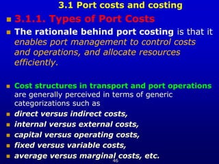 Port and Terminal Operations Management PPT | PPT