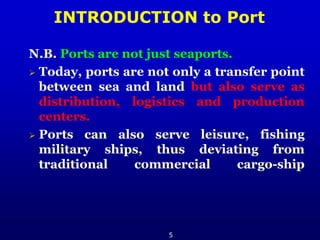Port and Terminal Operations Management PPT | PPT