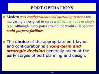 Port and Terminal Operations Management PPT | PPT