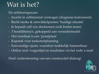 Zelfsturingsscan Teams | PPTX