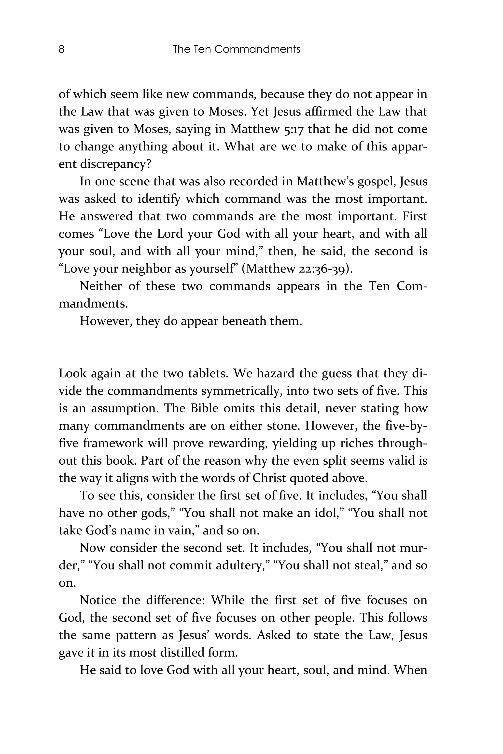 The Ten Commandments, a book about the biblical text by Peter Zelinski ...