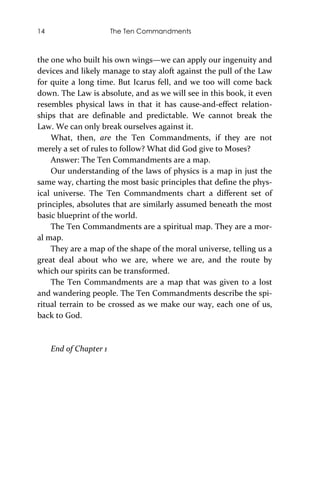 The Ten Commandments, a book about the biblical text by Peter Zelinski ...