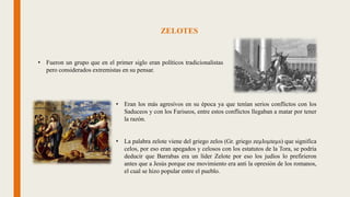 Zelotes y marginados | PPTX