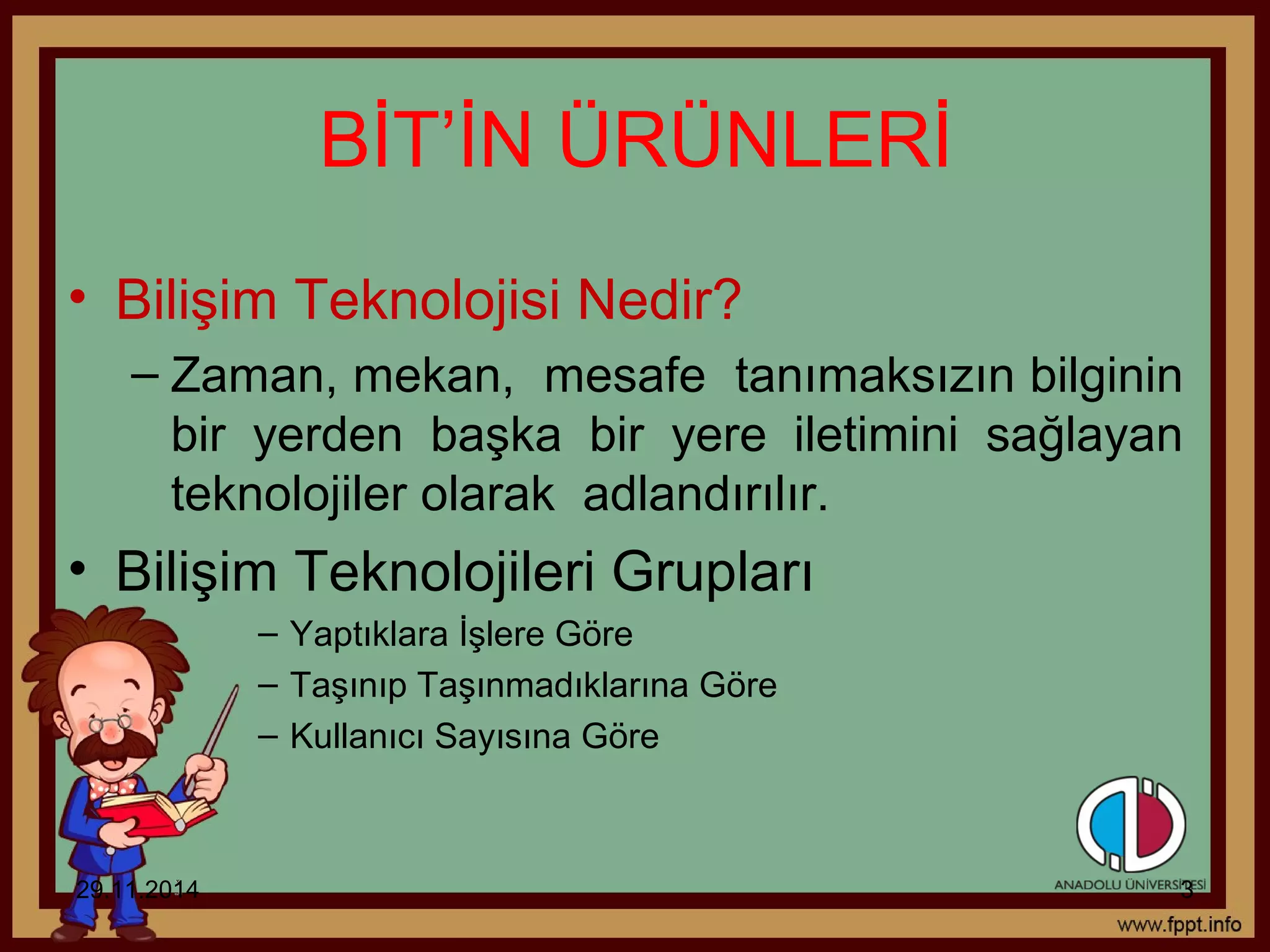 Bit'in Temel Kavramları | PPT