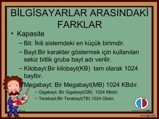 Bit'in Temel Kavramları | PPT