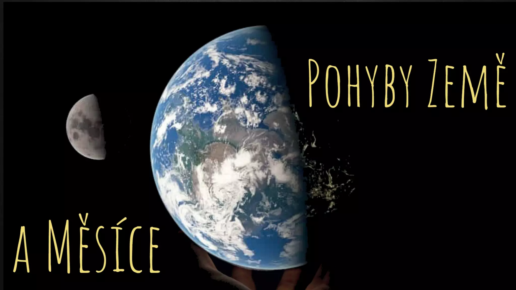 Pohyby Země a Měsíce | PPT