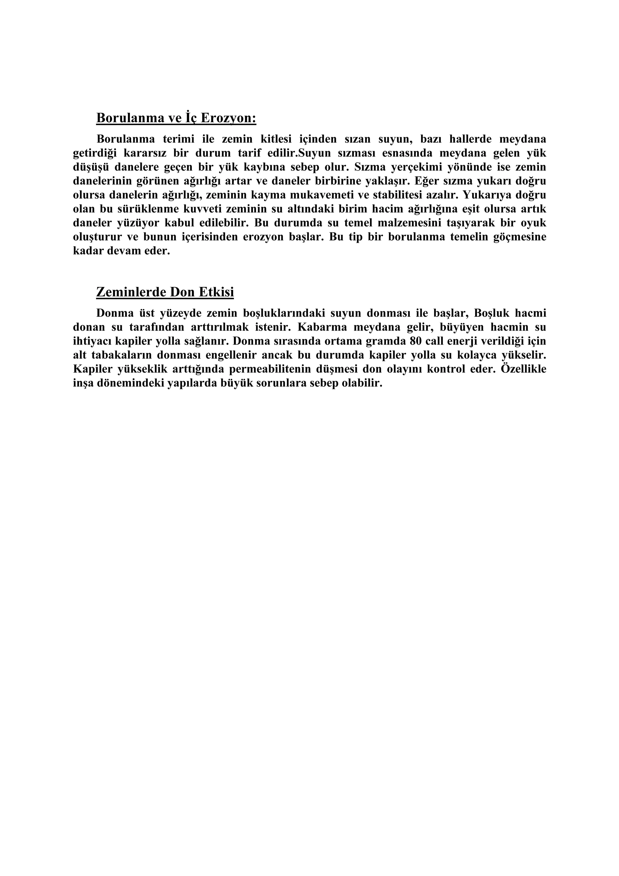 Zemin su i̇lişkisi | PDF