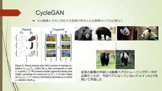 Unpaired Image-to-Image Translation using Cycle-Consistent Adversarial Network | PPTX