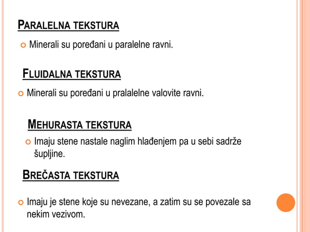 Zemlja stene-minerali | PPSX