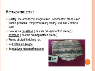 Zemlja stene-minerali | PPSX