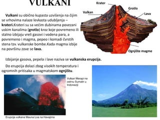 Zemljotresi i vulkani | PPTX