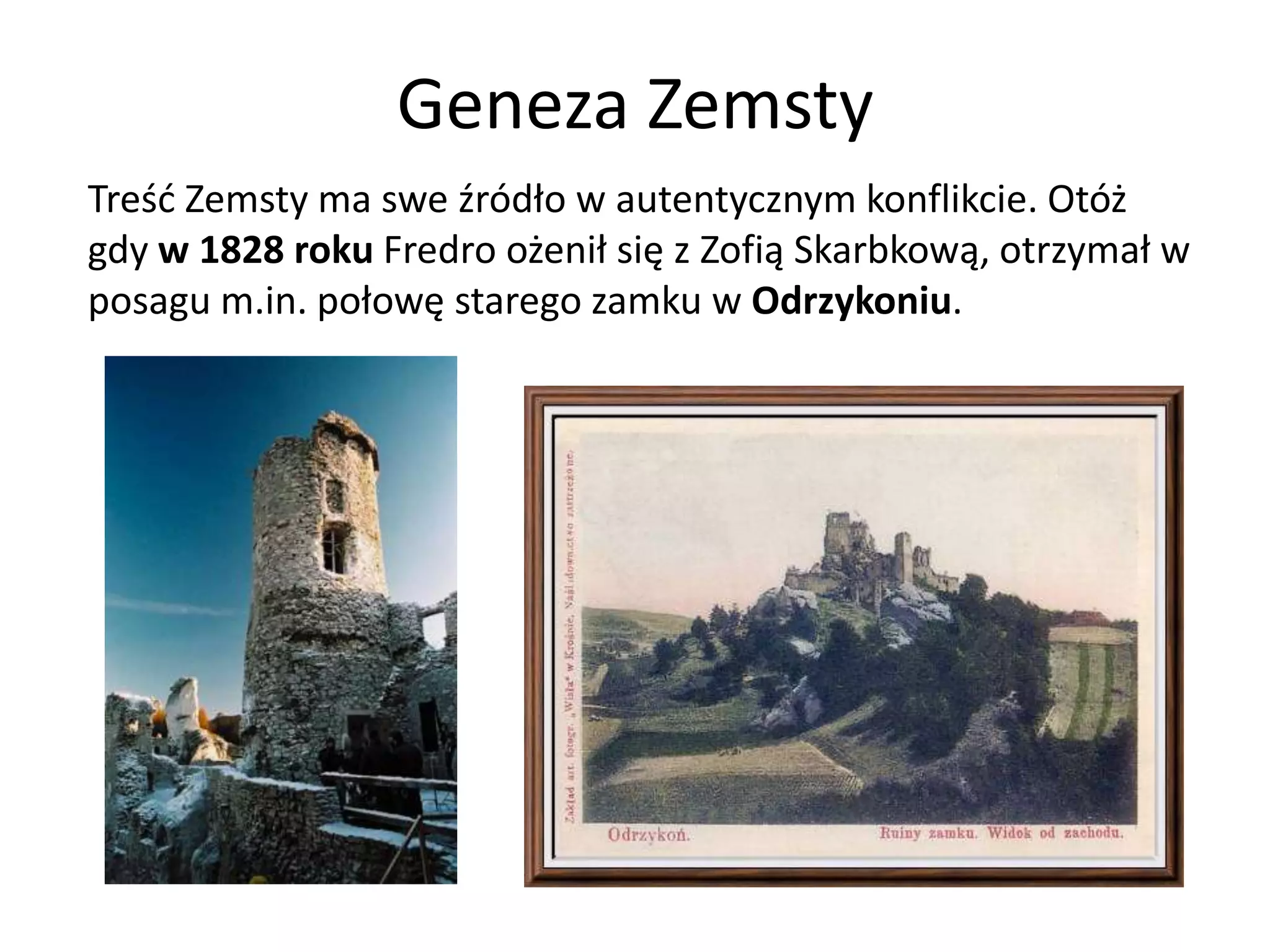 Zemsta | PPTX