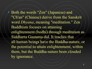 Zen | PPTX