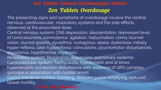 Zen Tablets (Generic Carbamazepine Tablets) | PDF | Herbs and ...