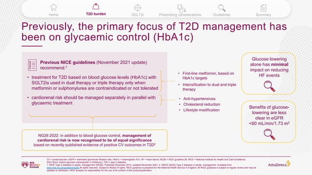 Is your approach to T2D management up to date? | PPT