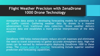 ZenaDrone Weather Forecast insights for Meteorologists | PPT