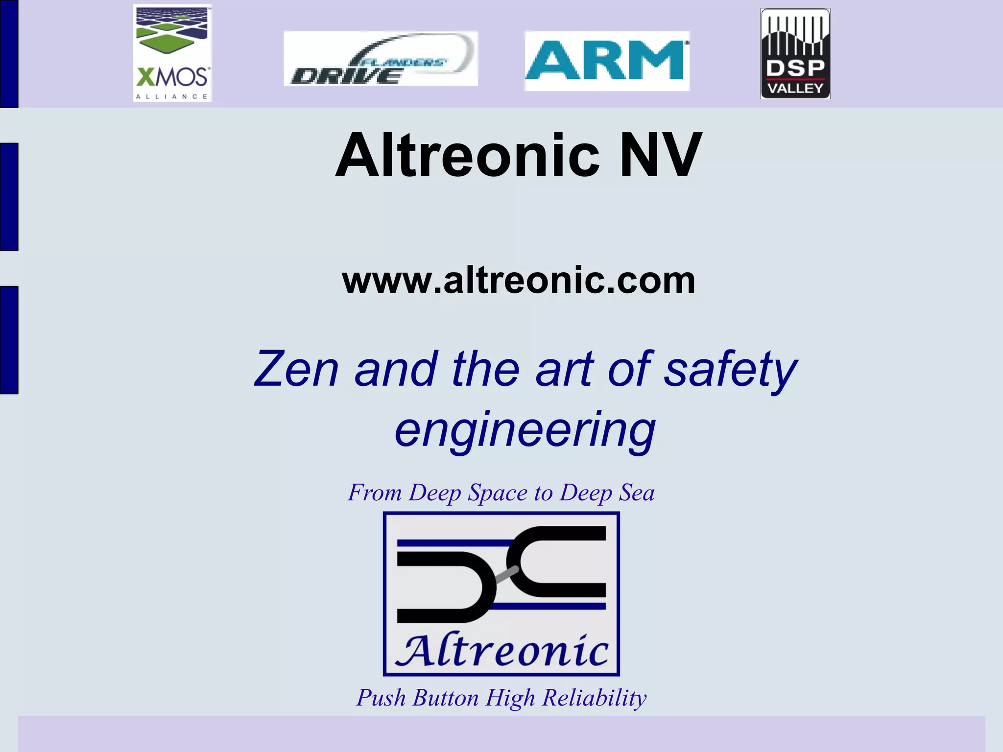 Zen and the art of safety engineering | PPT