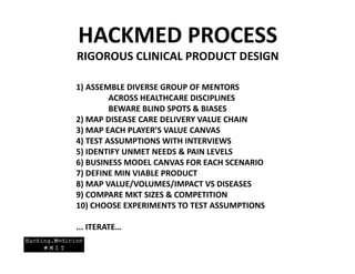 Zen Chu - Hacking Medicine Examples From MIT & Beyond | PDF