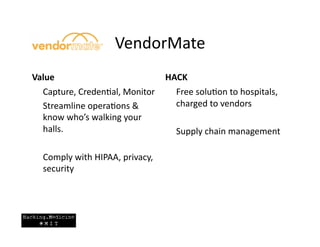 Zen Chu - Hacking Medicine Examples From MIT & Beyond | PDF