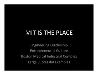Hacking Medicine at MIT.edu
