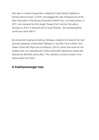 Zendaya Coleman_ The Head-turner Talent.pdf