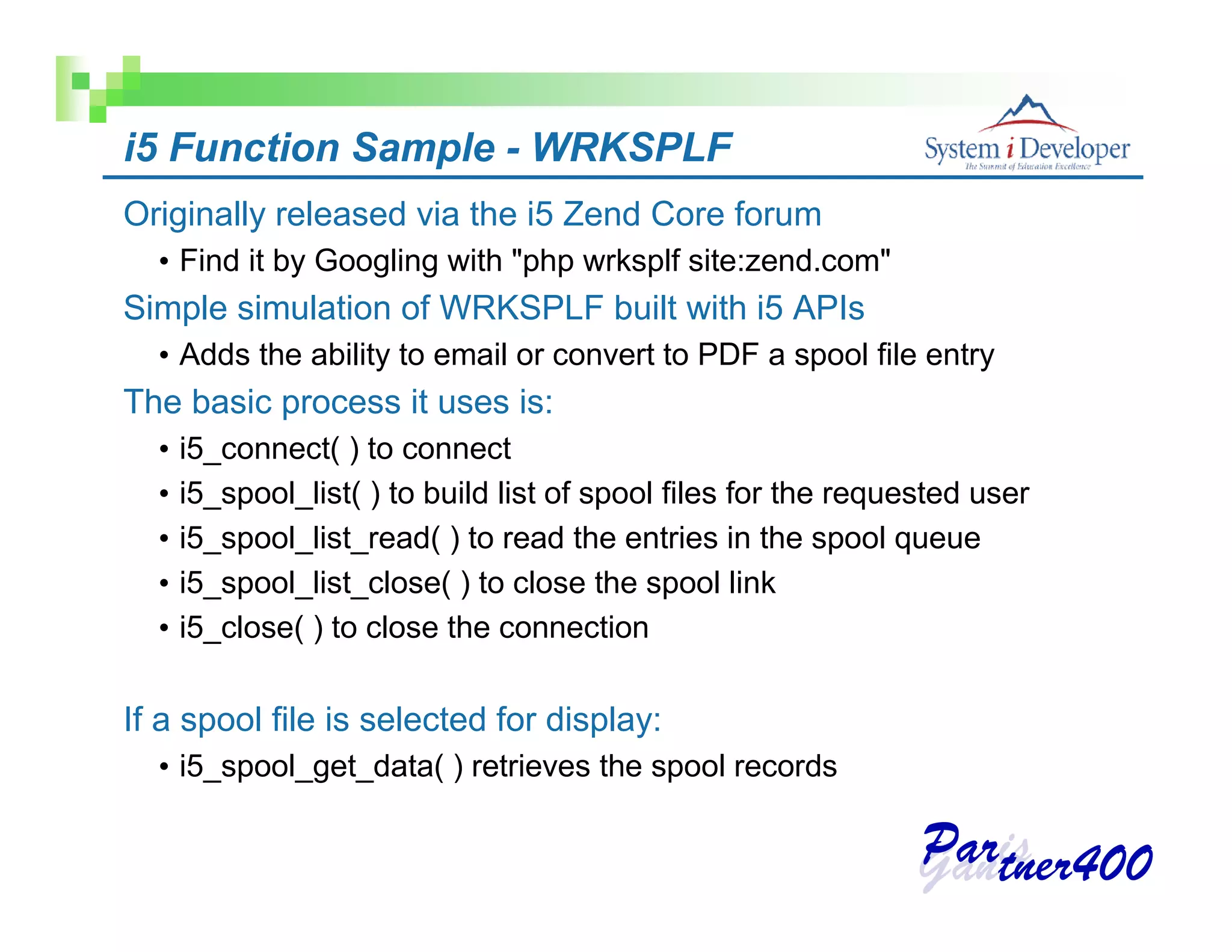 Modernizing i5 Applications | PPT