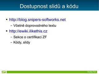 Zend_Db_Statement a Zend_Db_Profiler | PPT