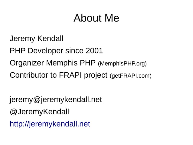 Zend_Form to the Rescue - A Brief Introduction to Zend_Form | PPT
