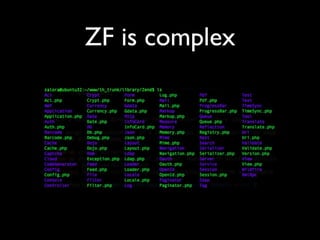 Inside Zend Framework | PPT