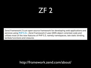 Inside Zend Framework | PPT