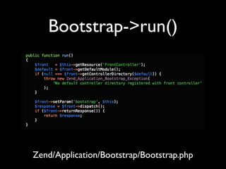 Inside Zend Framework | PPT