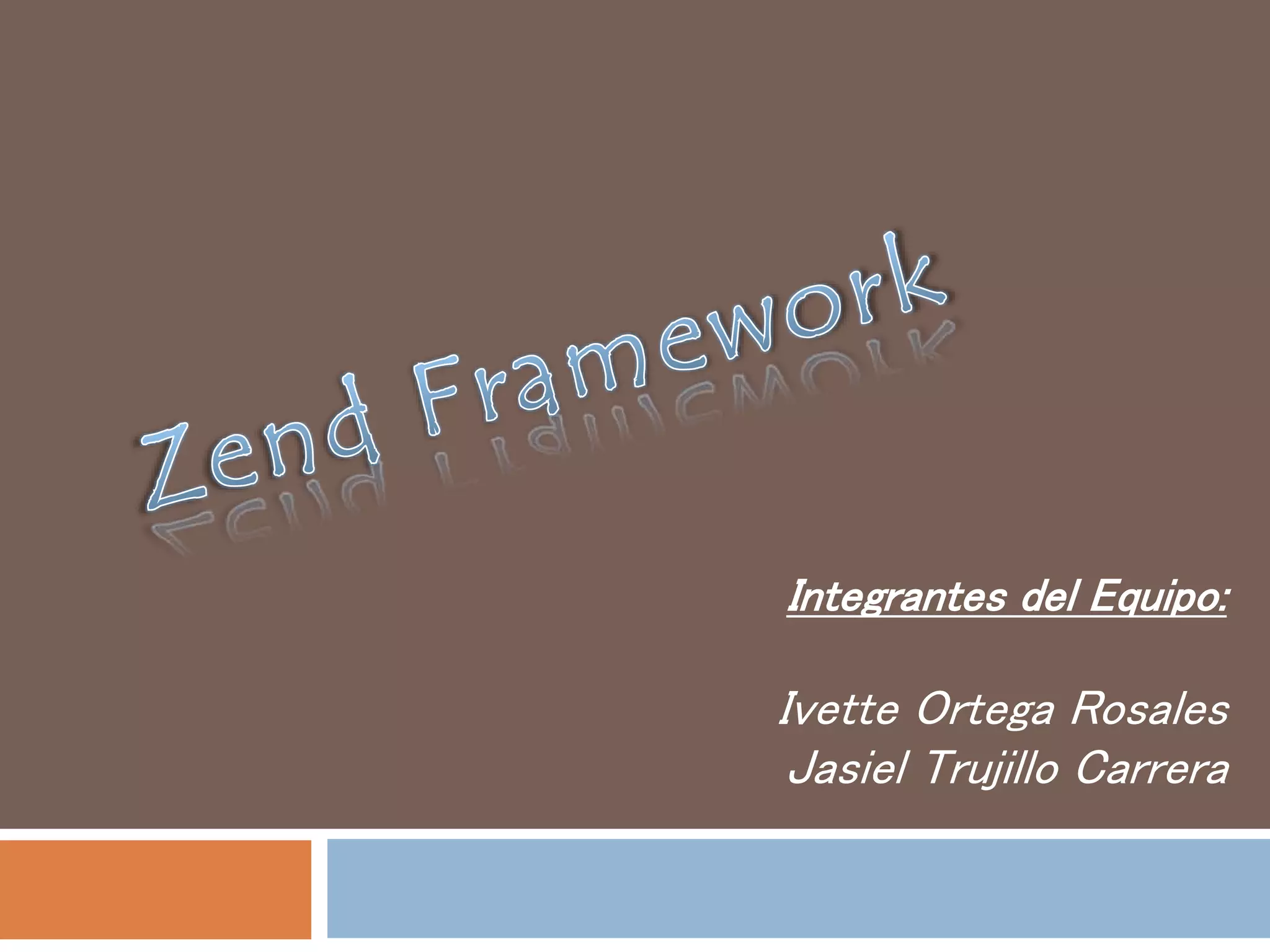 Zend framework | PPT