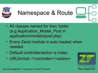 Introduction to Zend framework | PPT