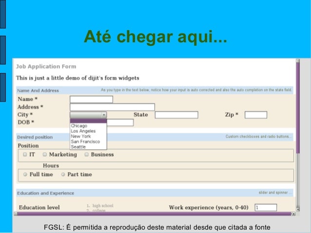 Zend Framework E Dojo Toolkit
