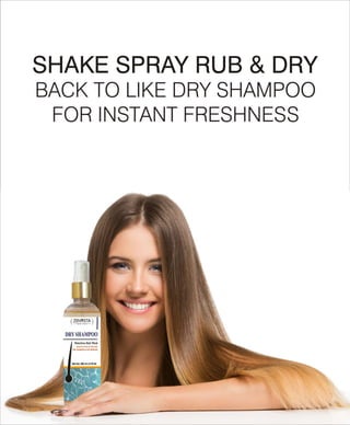 Get Instant Waterless Hair Wash With Zenvista Dry Shampoo...Ready Your ...