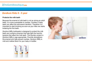 Zendium brand intro | PDF | Dental Health | Diseases and Conditions
