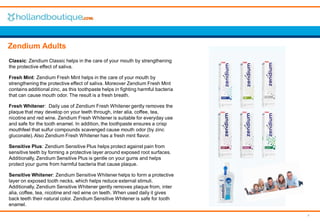 Zendium brand intro | PDF | Dental Health | Diseases and Conditions