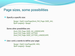 Introduction to Zend_Pdf | PPT