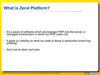 Zend Platform | PPT