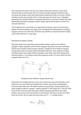 dioda zener | DOCX