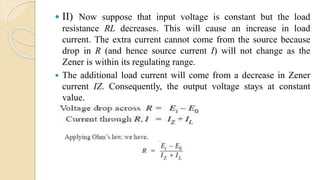 ZENER DIODE AND ITS CHARACTERSITICS F | PPT