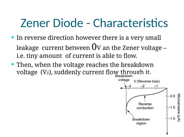 Zener Diode Introduction and working .pptx