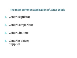 Zener Diode Introduction and working .pptx